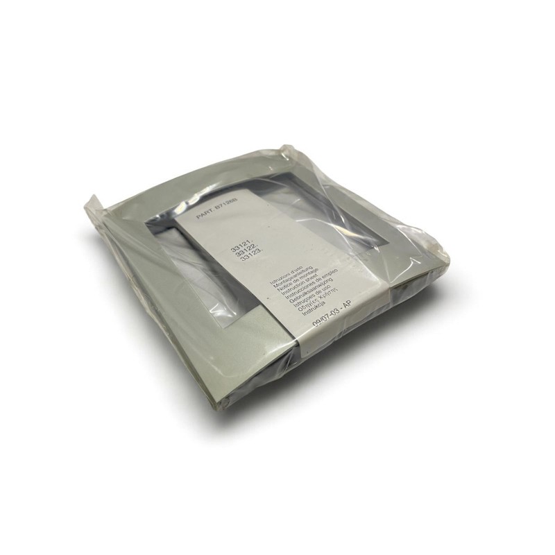 BTICINO TERRANEO SFERA CLASSIC 331211 CORNICE 1 MODULO VERTICALE ALLUMINIO